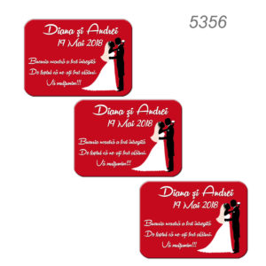 Magneti frigider | Magneti de frigider forma inima 5cm