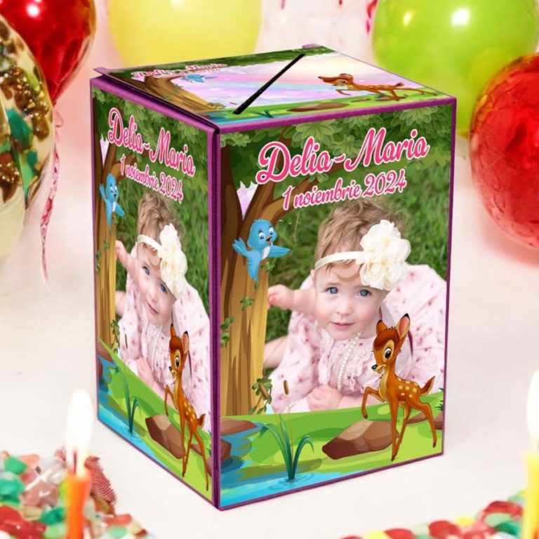 Cutie Dar Botez Fete Baieti, 1000 posibilitati personalizare